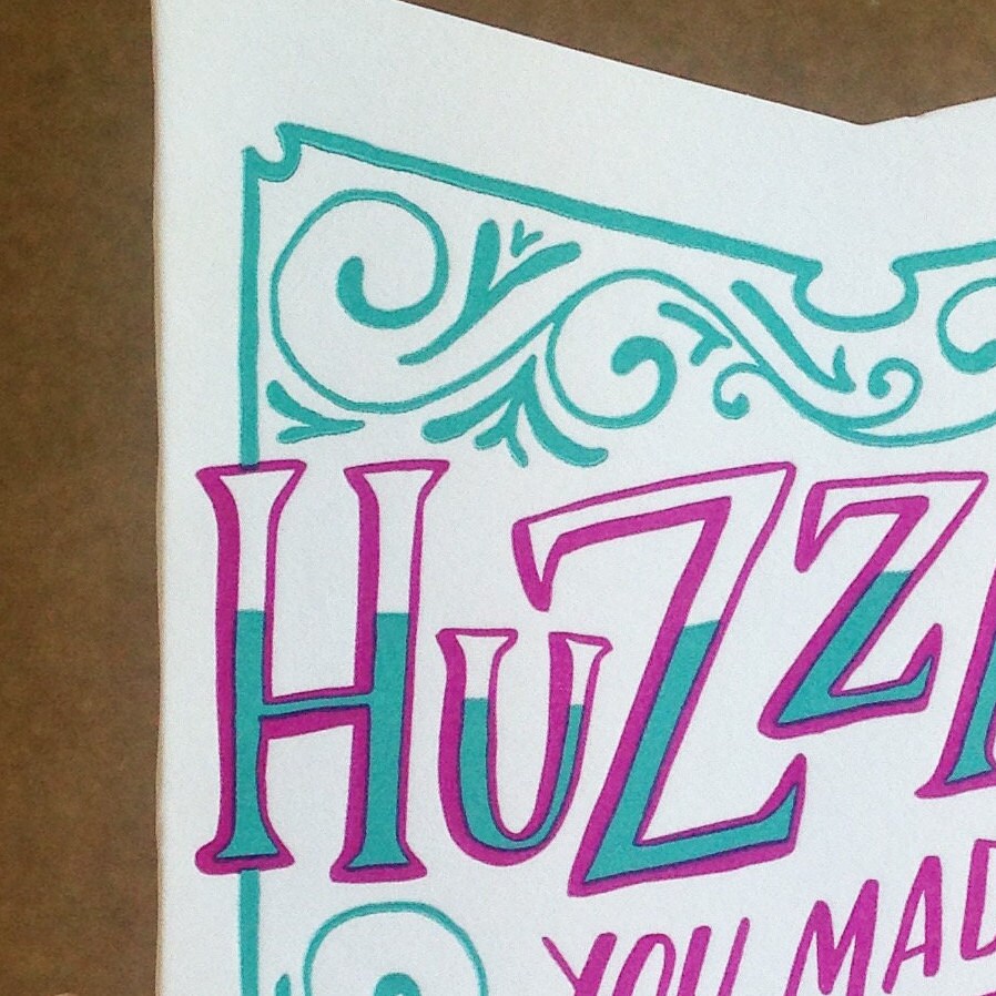 Huzzah You Made A Human Baby Greeting Card | Etsy