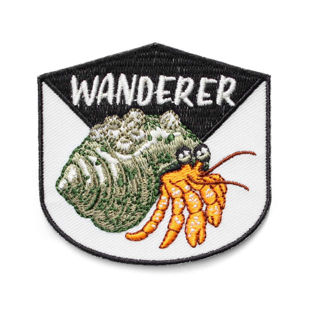 Wanderer Hermit Crab Patch - Etsy