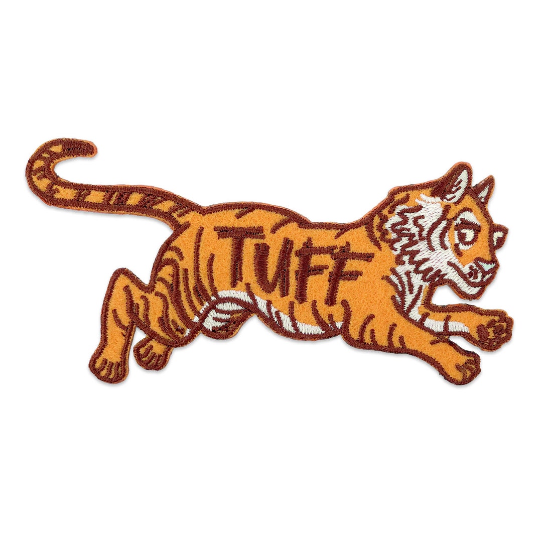 Tuff Tiger Patch - Etsy
