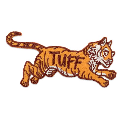 Tuff Tiger Patch - Etsy