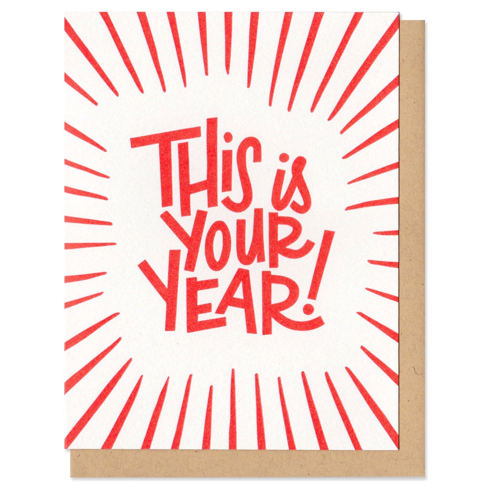 This is Your Year Greeting Card - Etsy