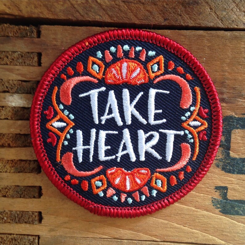Take Heart Patch - Etsy