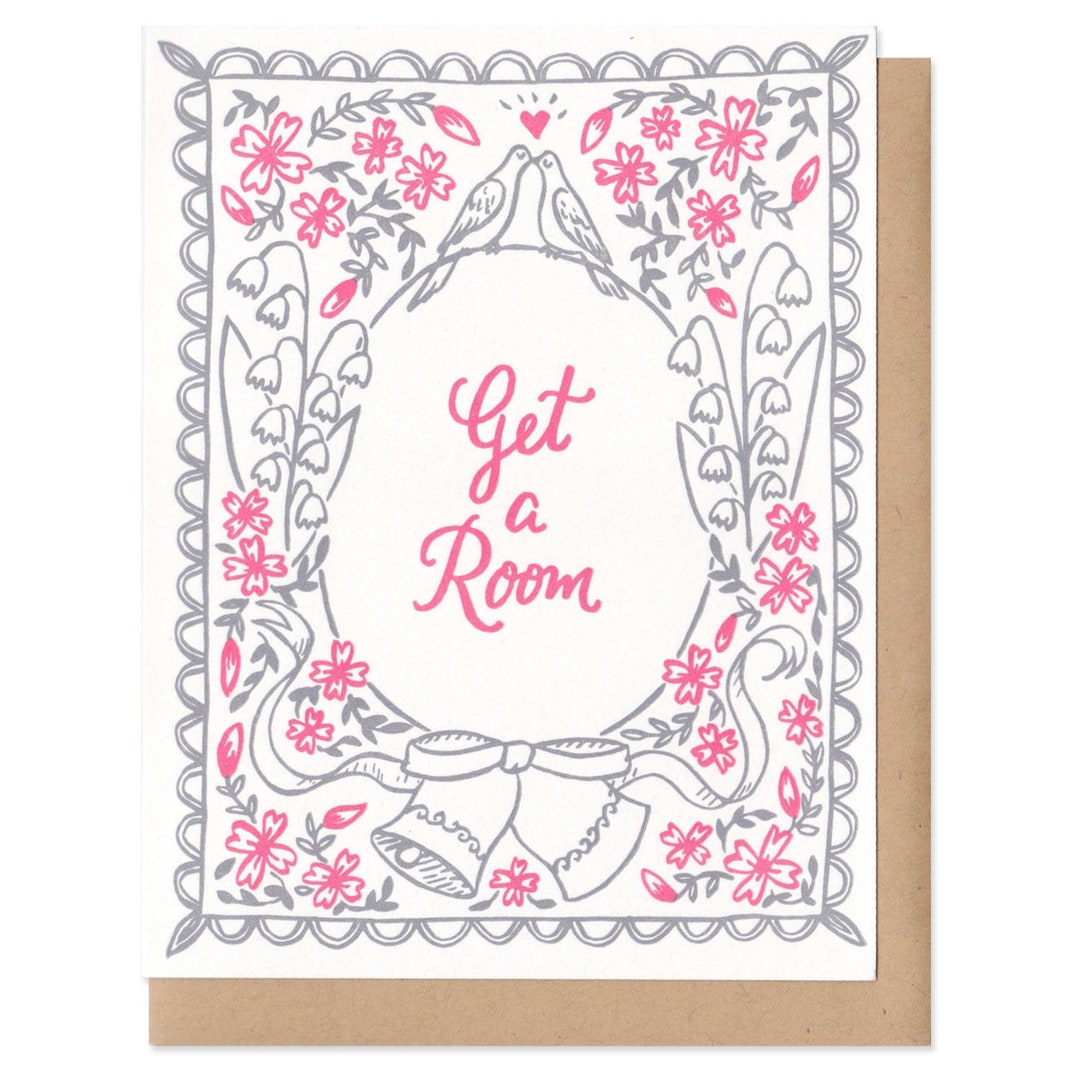 Get a Room Greeting Card - Etsy