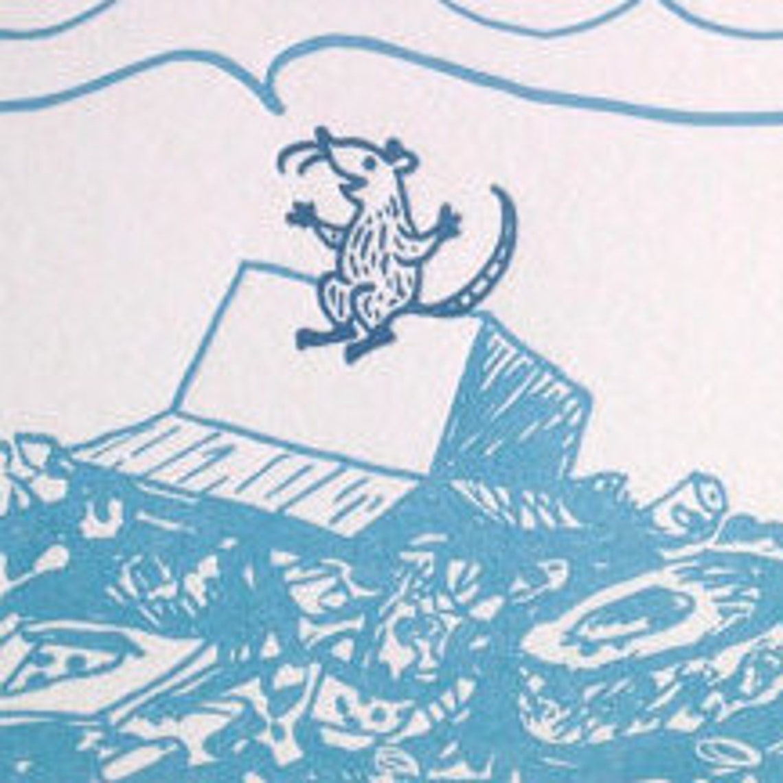 Have A Lovely Birthday Rat Greeting Card - Etsy