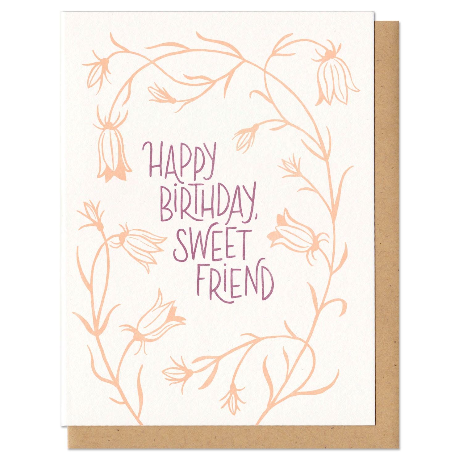Happy Birthday, Sweet Friend Greeting Card - Etsy