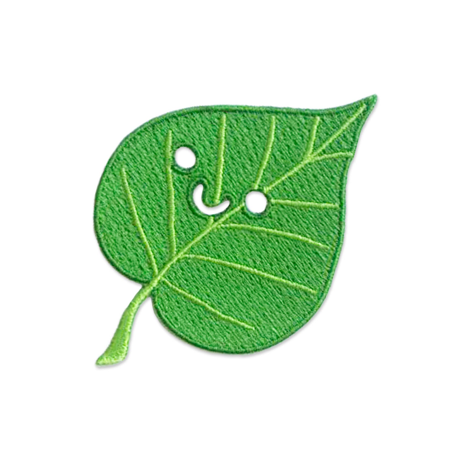 Smiley Leaf Patch - Etsy