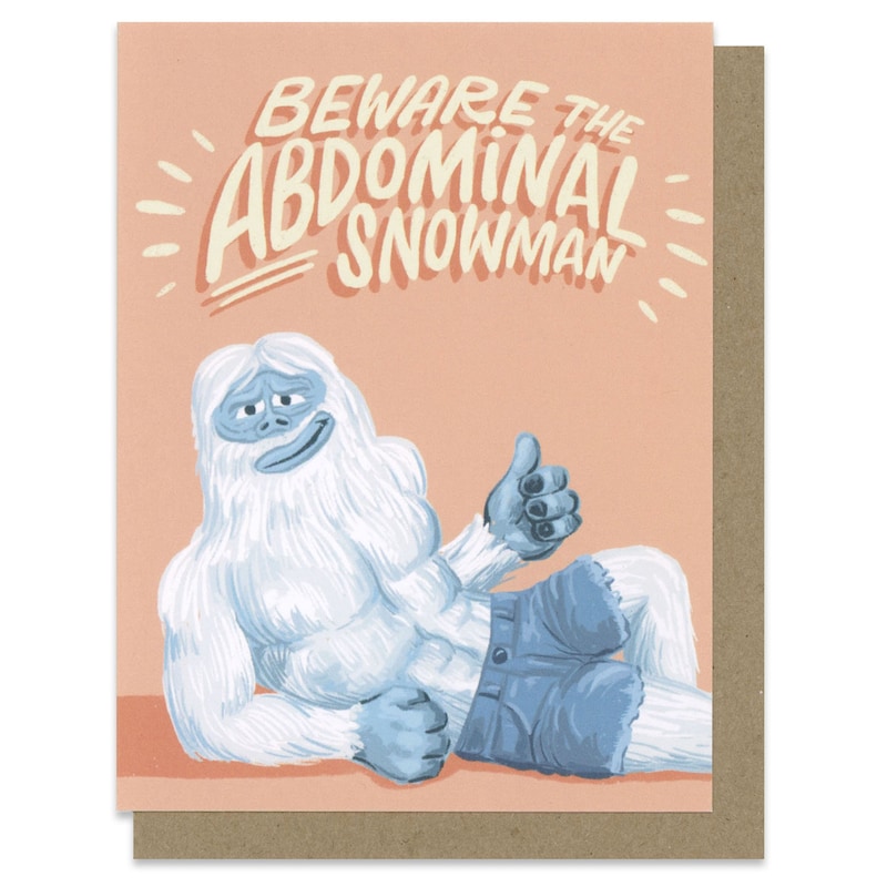 Snowman Abs - Etsy