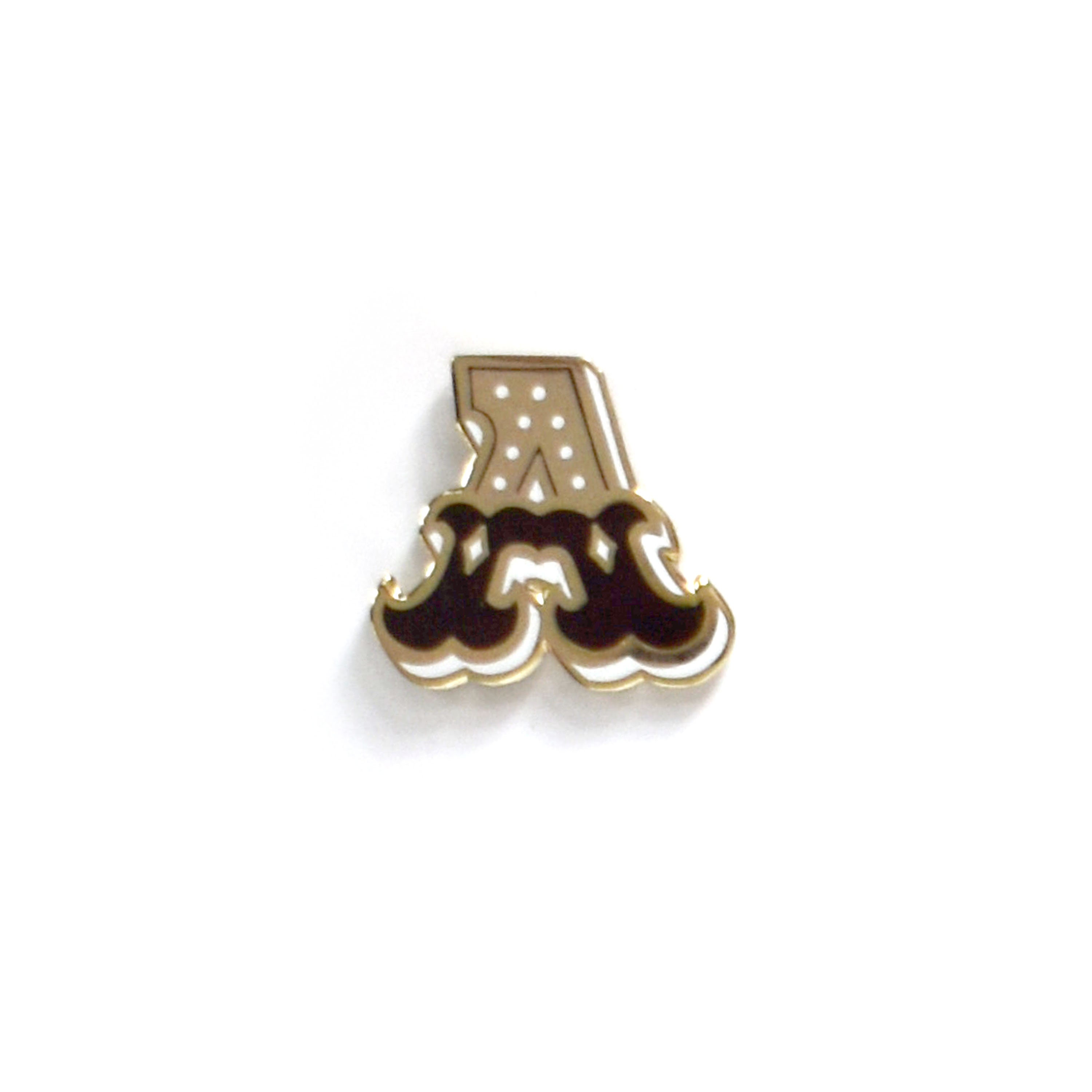 Enamel Letter Pin - Etsy