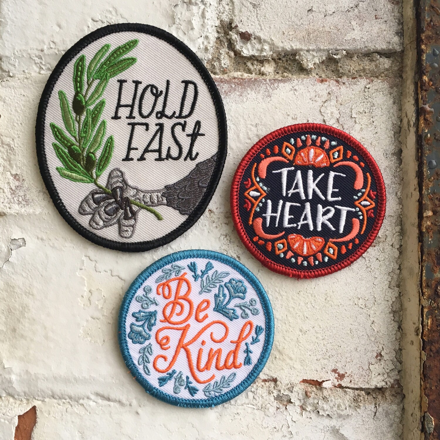 Hold Fast Eagle Claw and Olive Branch Patch - Etsy Canada