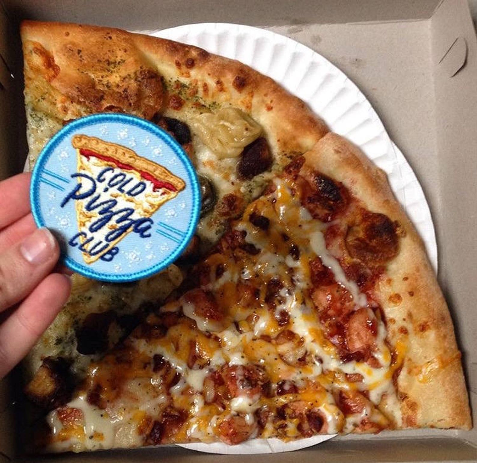 Cold Pizza Club Patch - Etsy