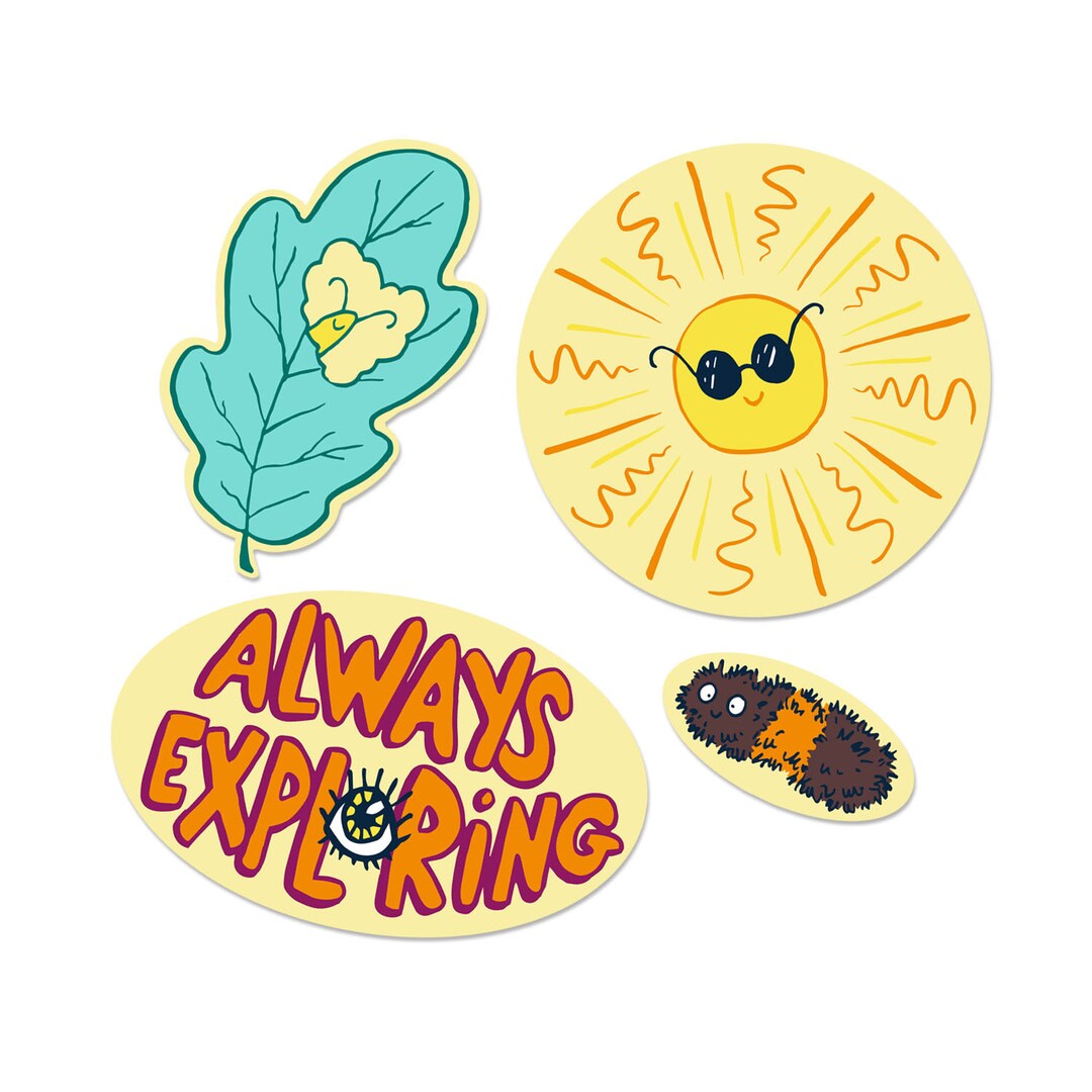 Always Exploring Sticker Pack - Etsy