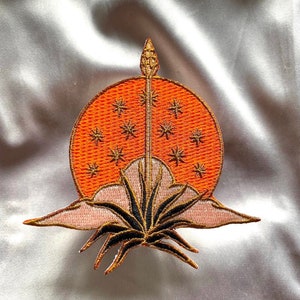 Yucca Patch, Iron-on Patch, 3.75" Accessory. Cactus Patch, Western ...