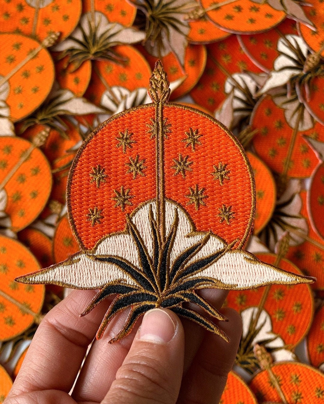 Yucca Patch, Iron-on Patch, 3.75" Accessory. Cactus Patch, Western ...