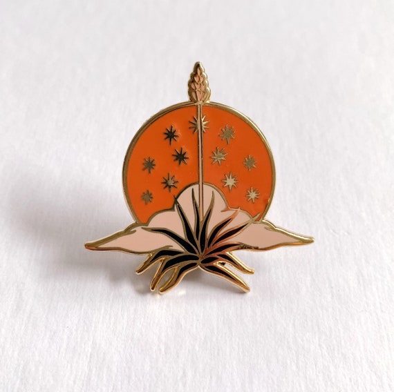 Yucca Enamel Pin 1.6 Hard Enamel Pin. Gold Metal | Etsy