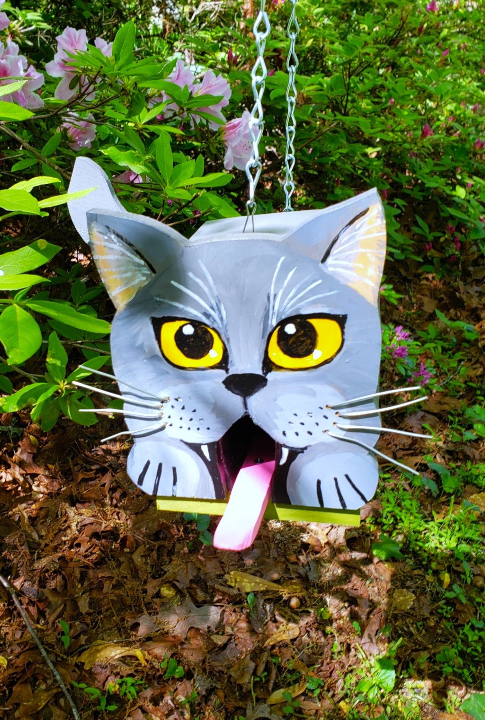 Cat Birdhouse - Etsy