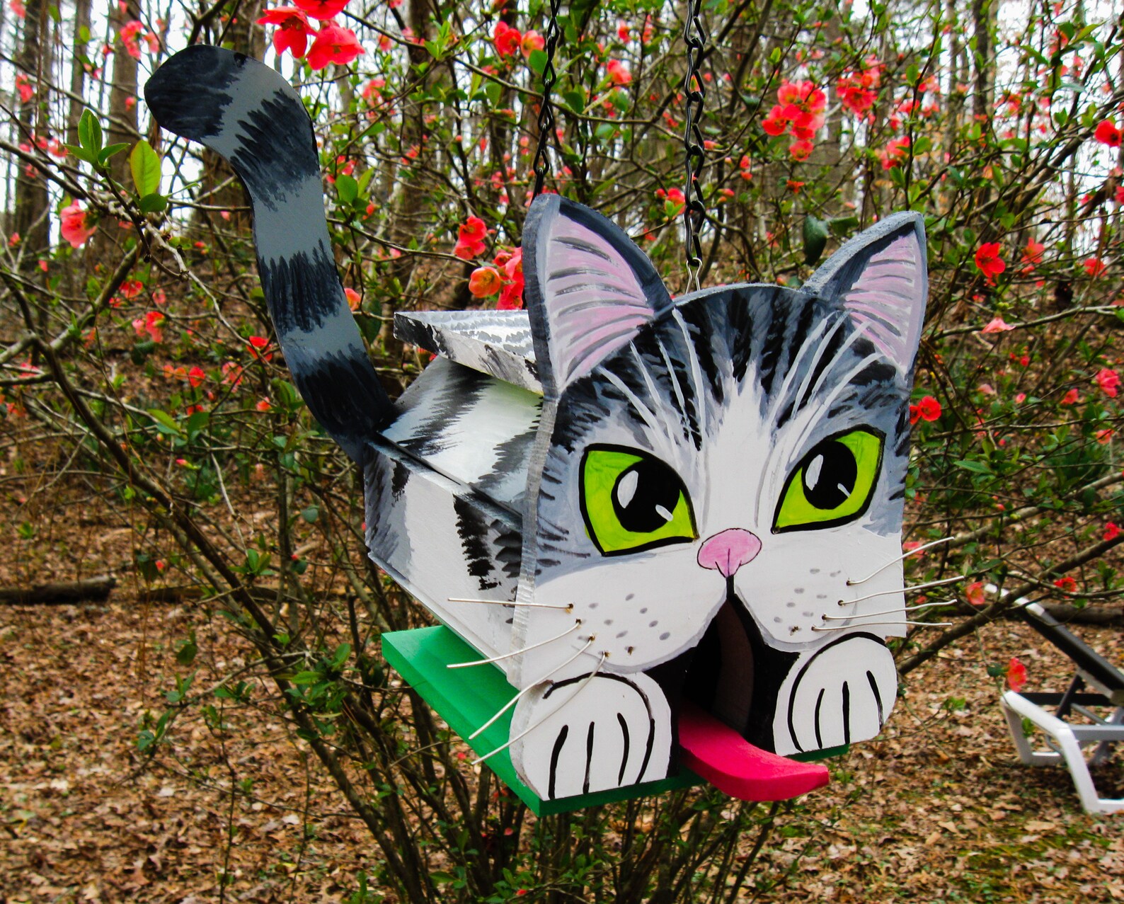 Cat Birdhouse - Etsy