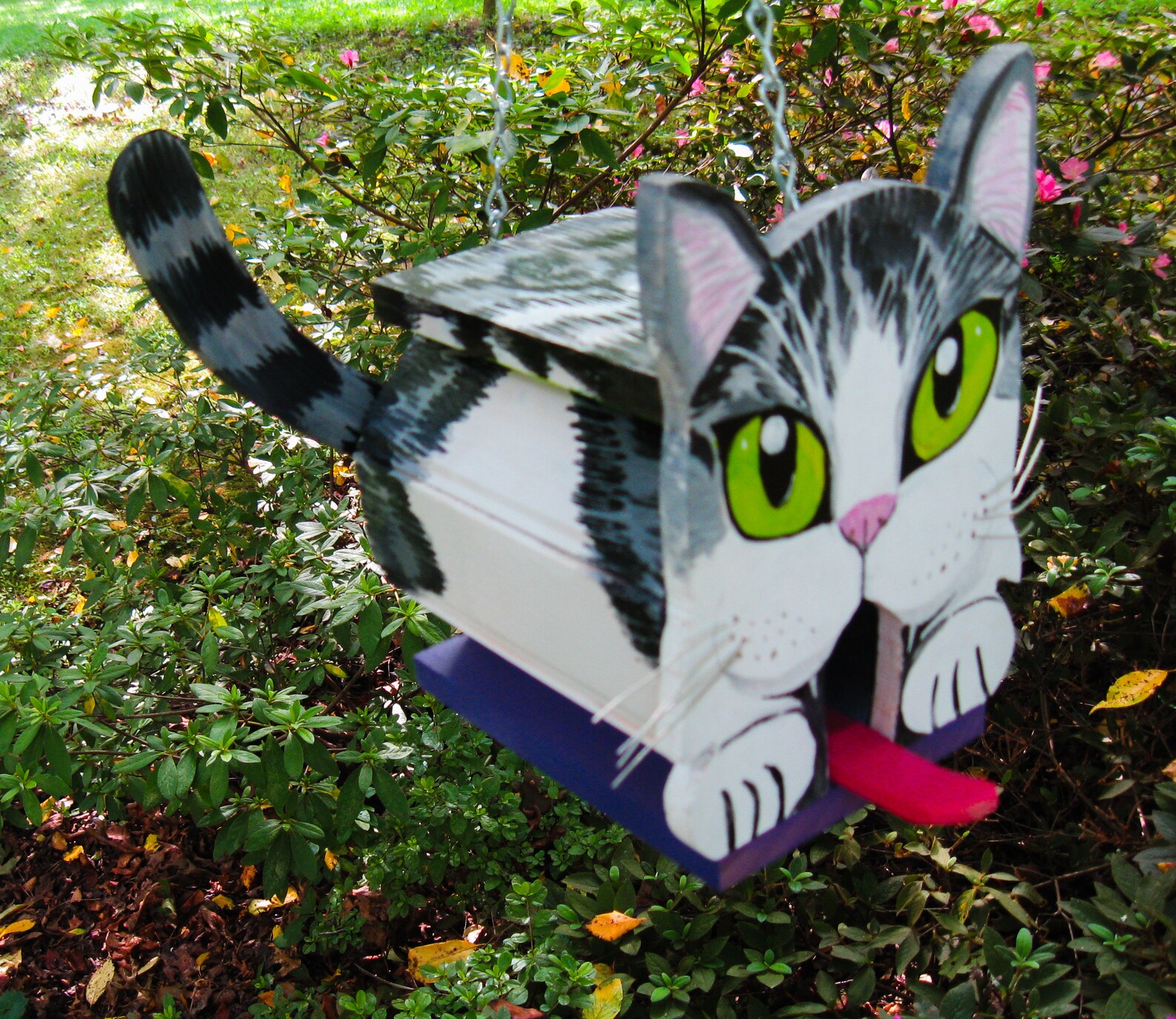 Cat Birdhouse - Etsy