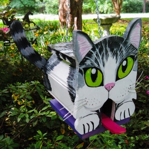 Cat Birdhouse - Etsy