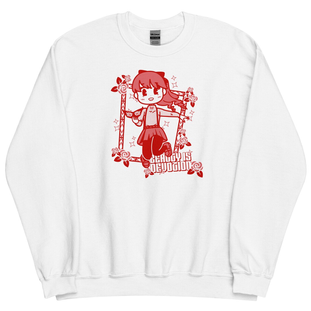 Beauty is Devotion Persona 5 Crewneck Sweater - Etsy