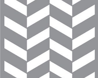 Zig Zag Stencil | Etsy