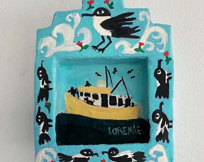 The Seagull • Paper Mache Art - Etsy