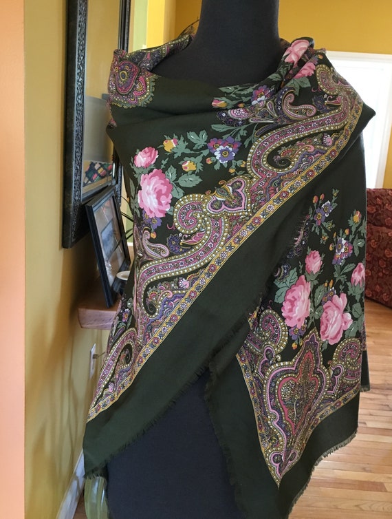 Vintage Italian Made Wrap - Detailed Classic Design o… - Gem