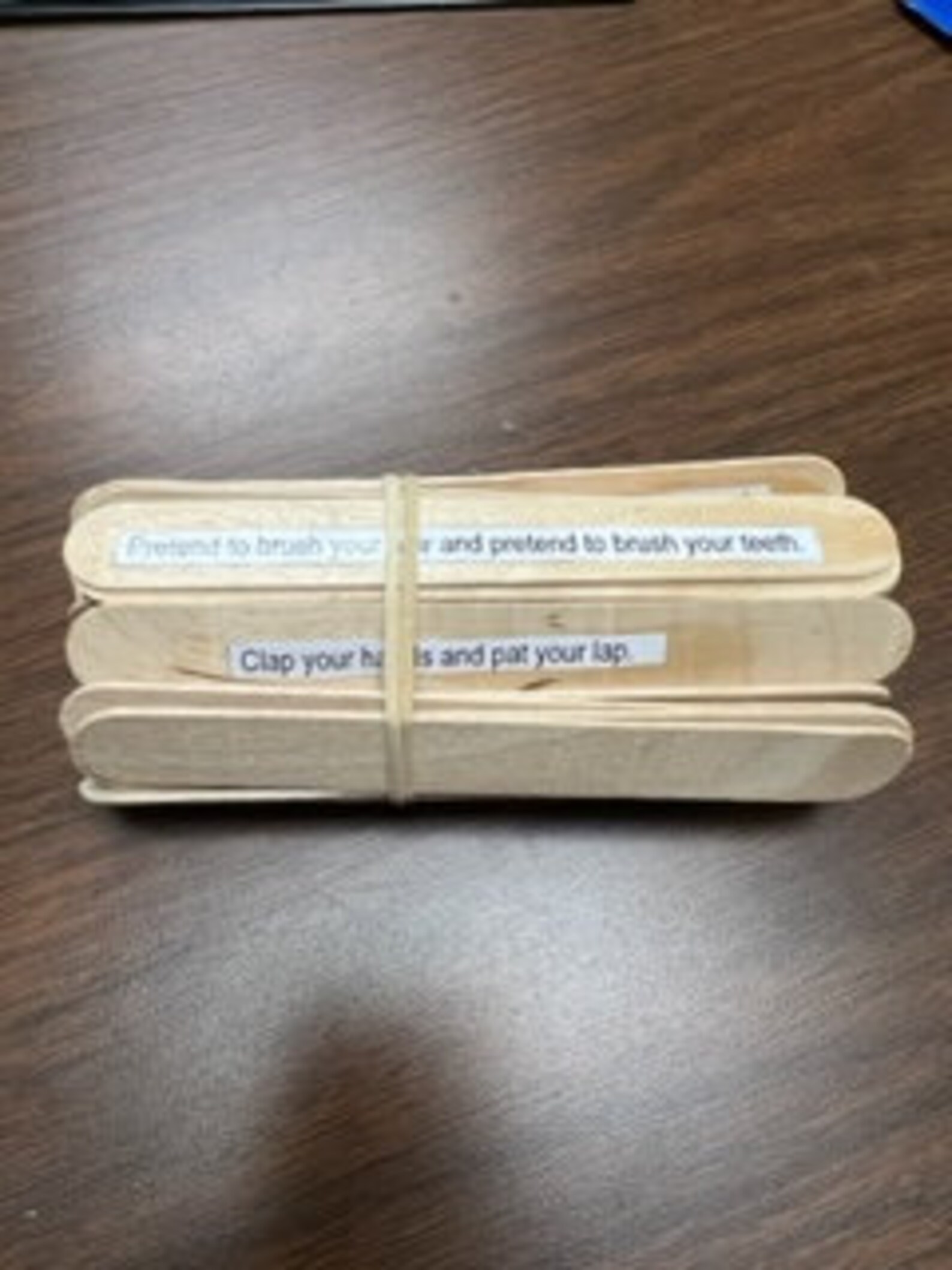 Following 2-step Directions (popsicle Sticks) - Etsy