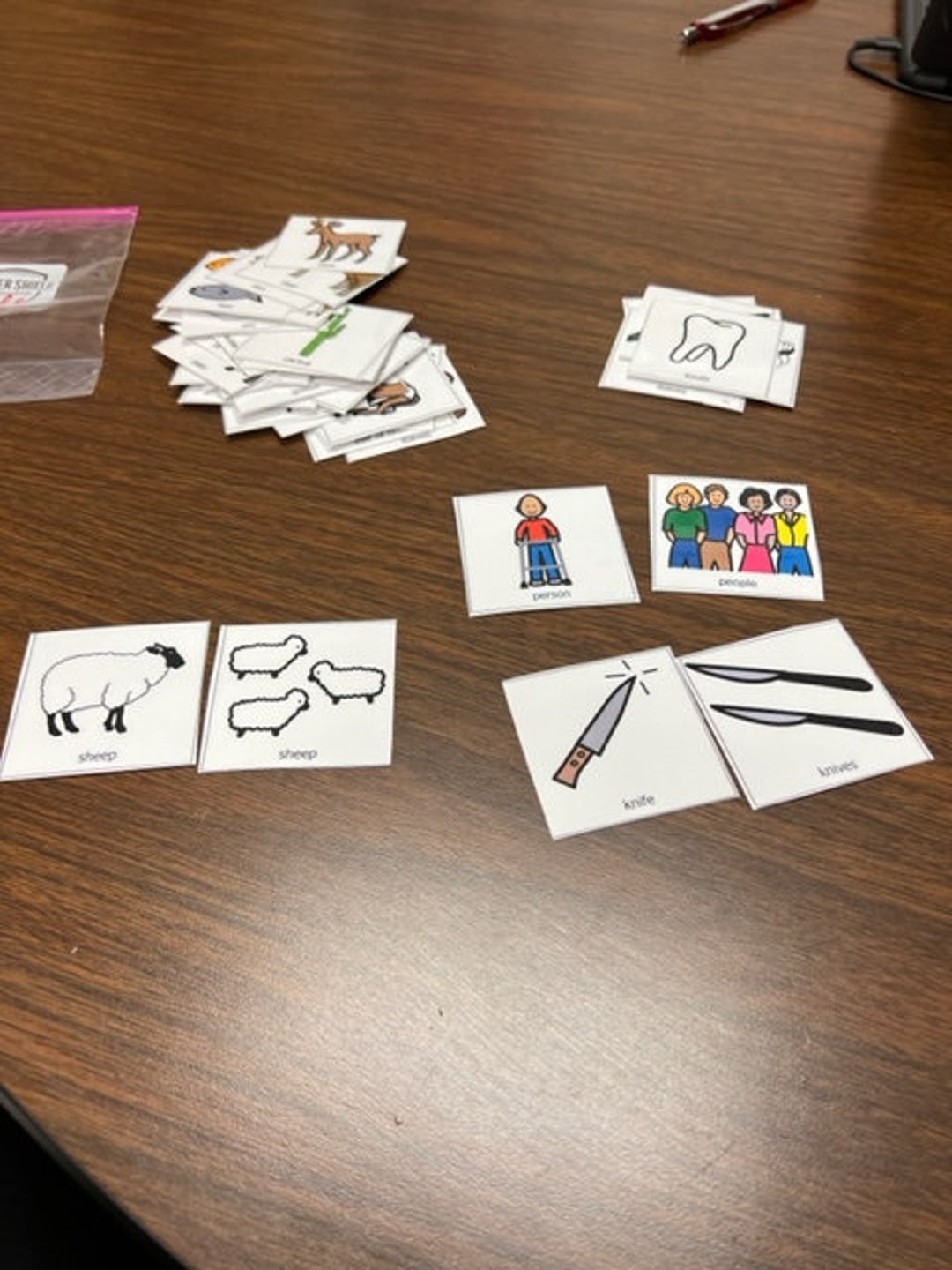 Irregular Plurals Flash Cards - Etsy