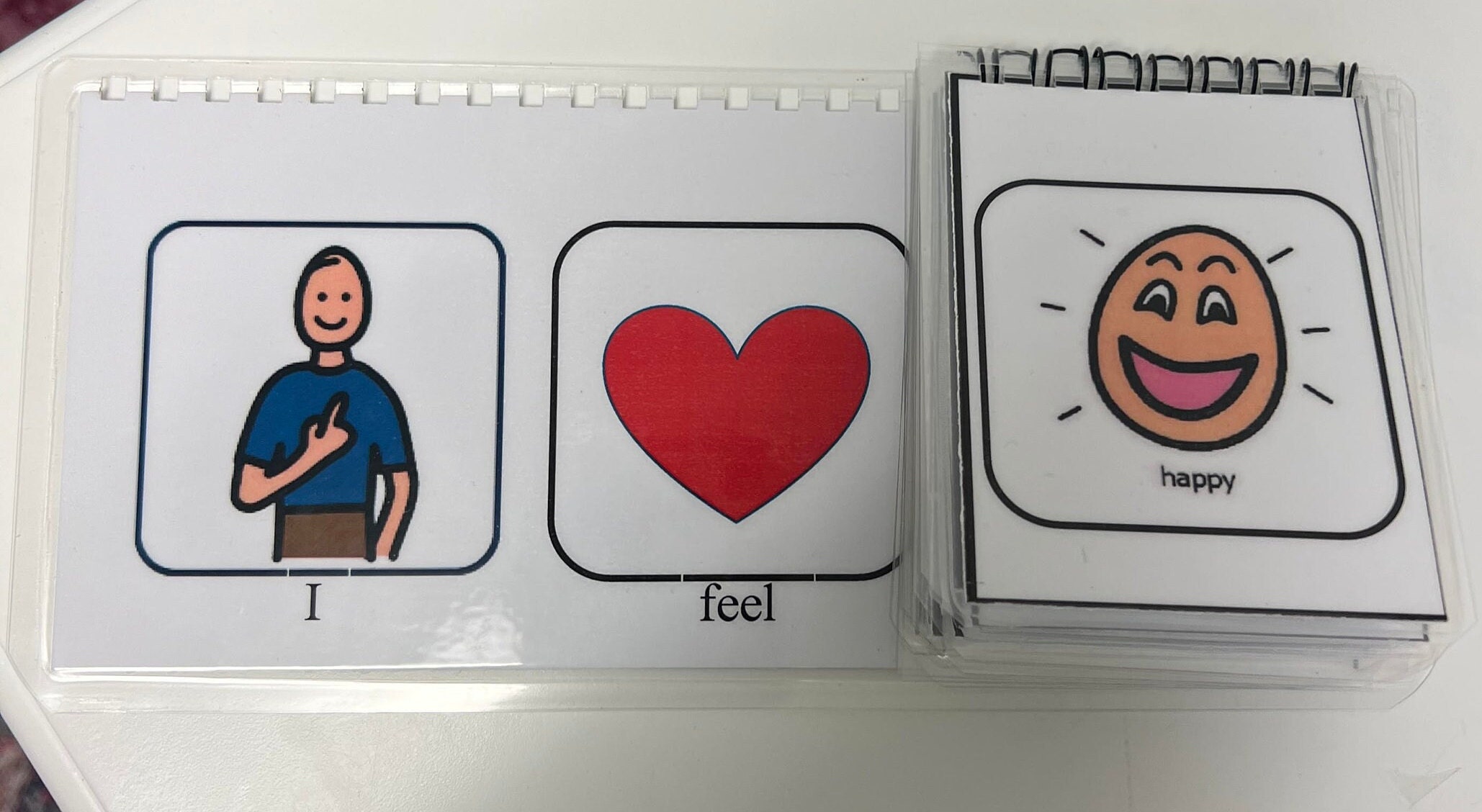 Emotions "i Feel ___" Flip Book for Nonverbal Children - Etsy