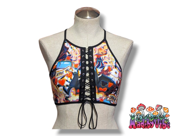 Holographic Butterfly Outfit Full Coverage black Opal Rave Outfit Skirt ...