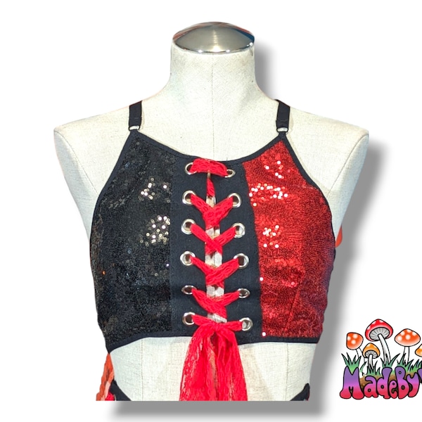Harlequin Crop Top - Etsy