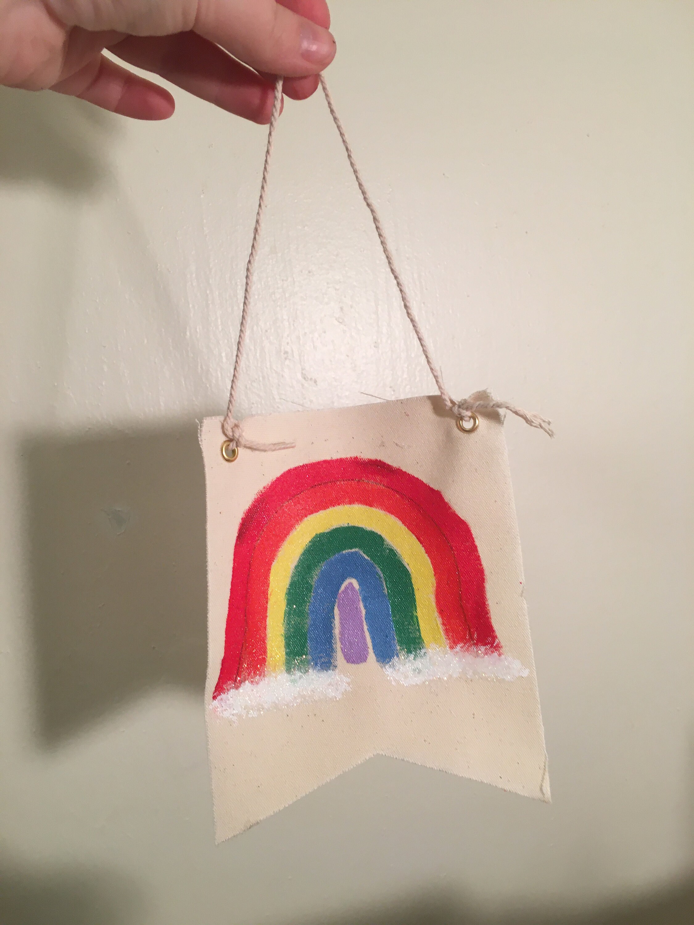 Rainbow: Mini Banner Decor - Etsy