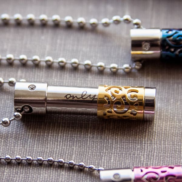 Essential Oil Diffuser Necklace - Etsy