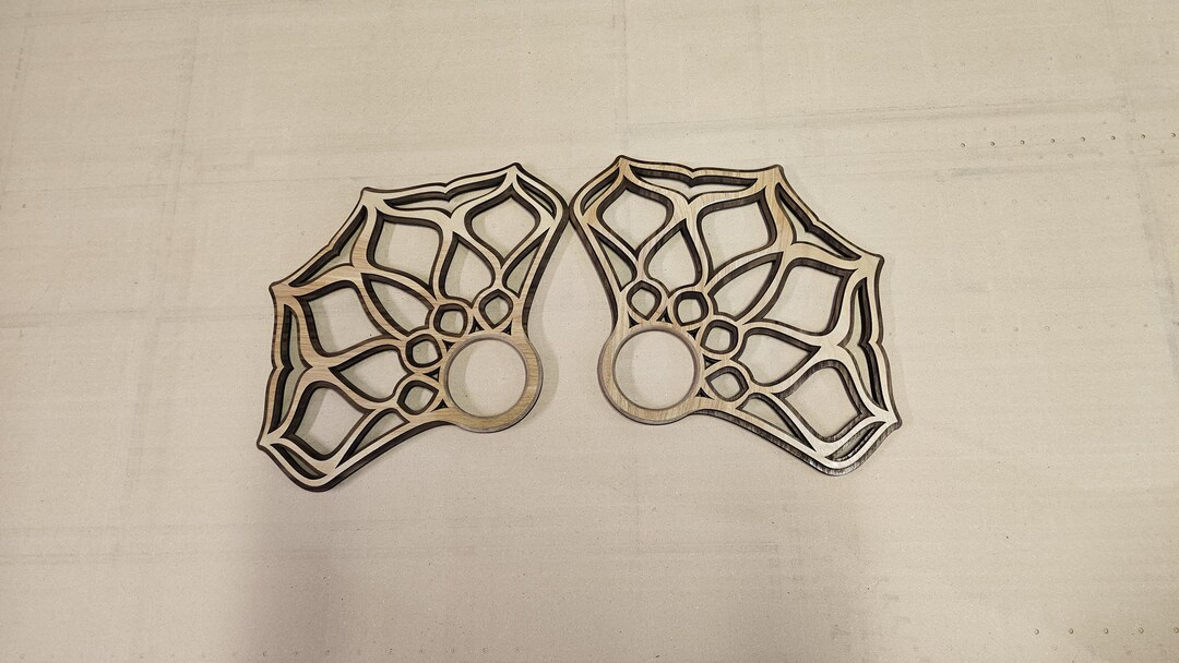 Wood Russian Grip Flow Fans, Practice Fans - Etsy