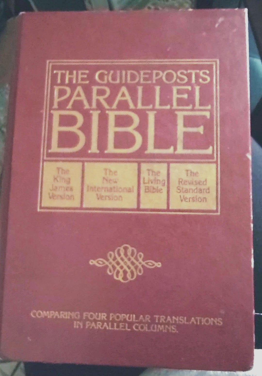 Half Off! Several Available. Beautiful Guideposts Parallel BIBLE! King ...