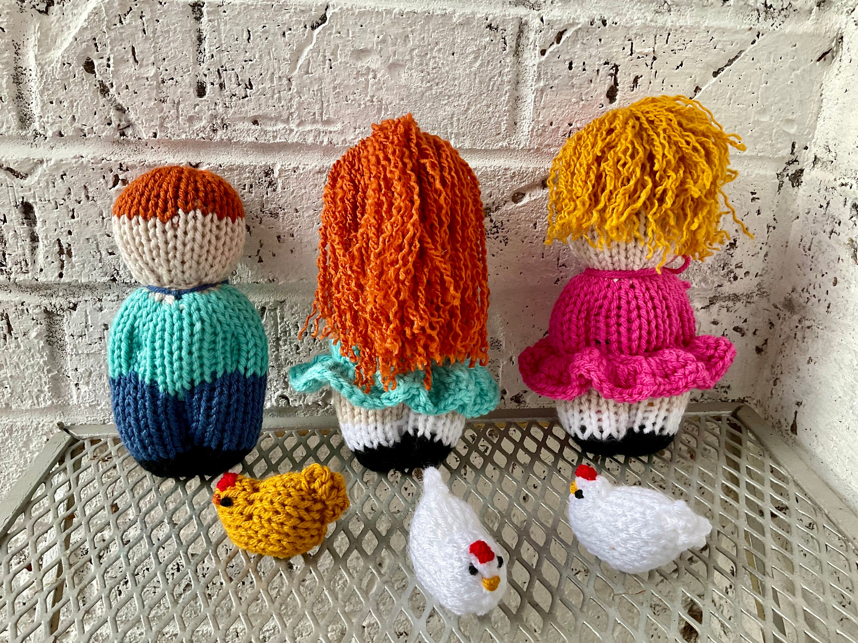 Circular Knitting Machine Doll Pattern, 22 Needle Addi Knitting Machine ...