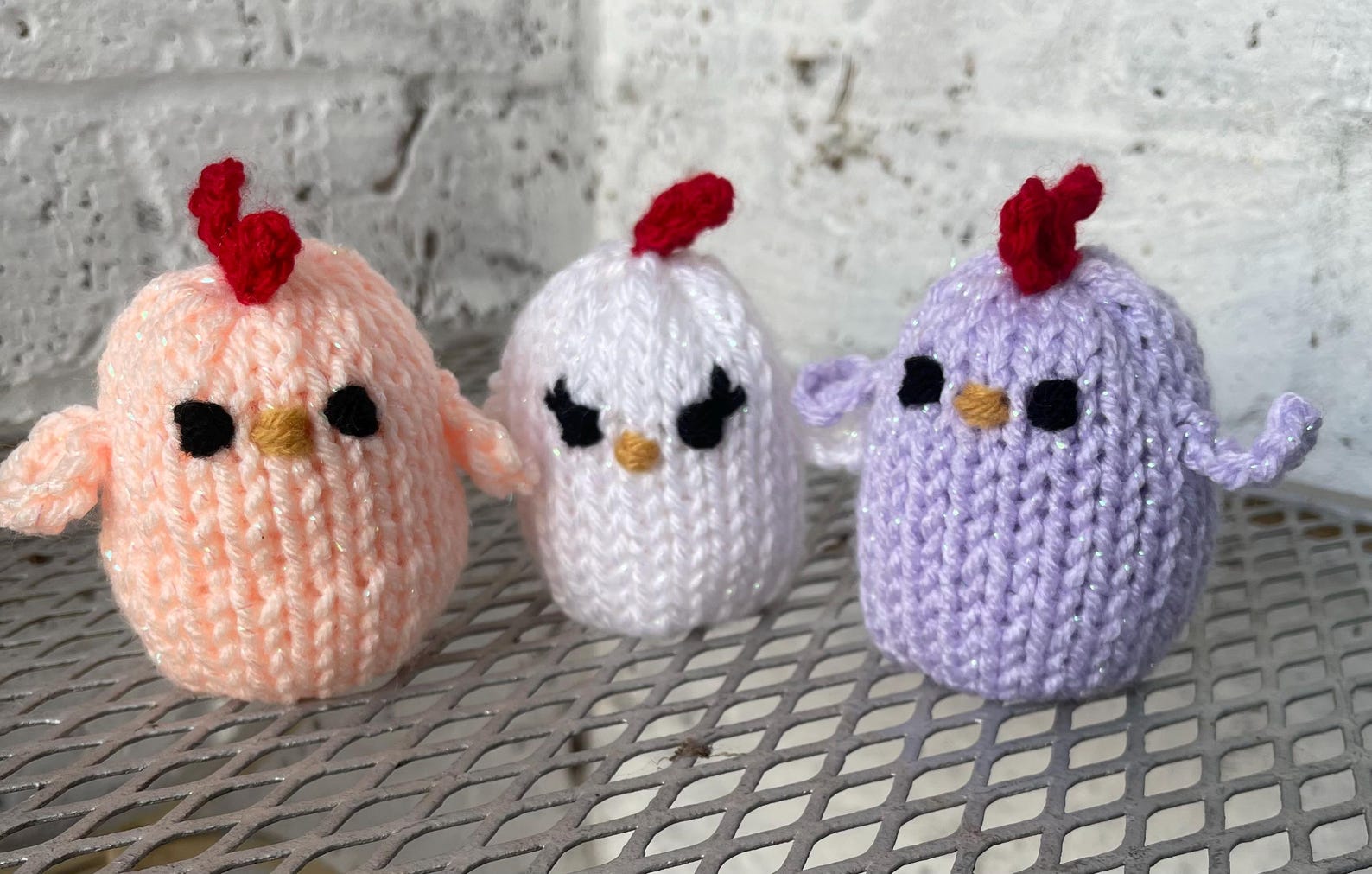 Machine Knit Chicks Easter Egg Cover, Addi Circular Knitting Machine - Etsy