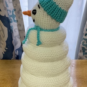 Knit Soft Stacking Rings Toy Pattern, Circular Knitting Machine Pattern ...