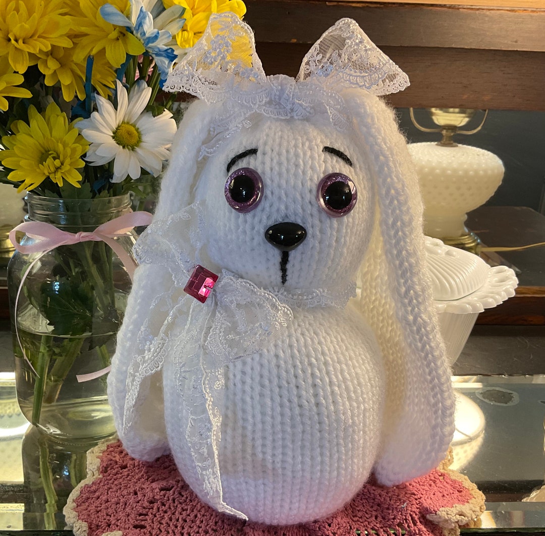Circular Knitting Machine Bunny Pattern, No Hand Knitting Instructions ...