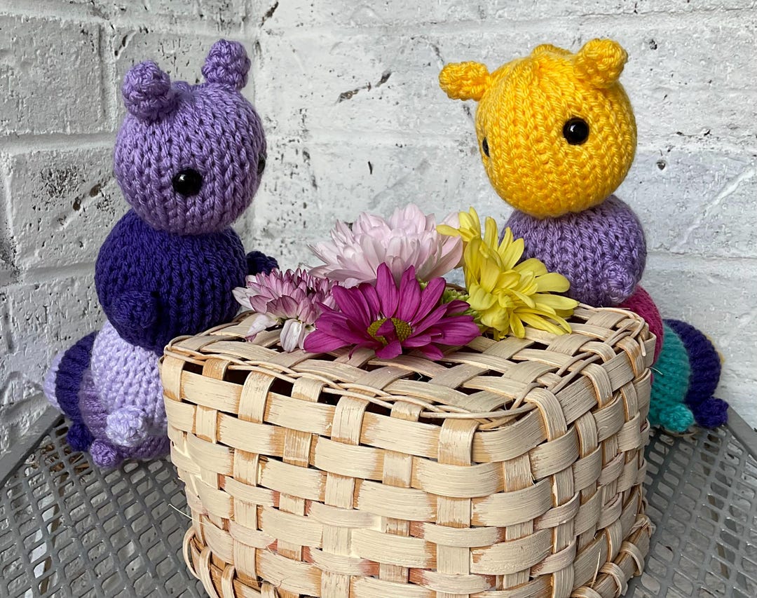 Colorful Caterpillar, 22 Needle Circular Knitting Machine Pattern - Etsy