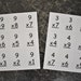 Multiplication Flash Cards Numbers 0-9 Printable Math Facts Around the ...
