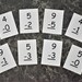 Subtraction Flash Cards Numbers 0-9 Printable Math Facts Single Digit ...