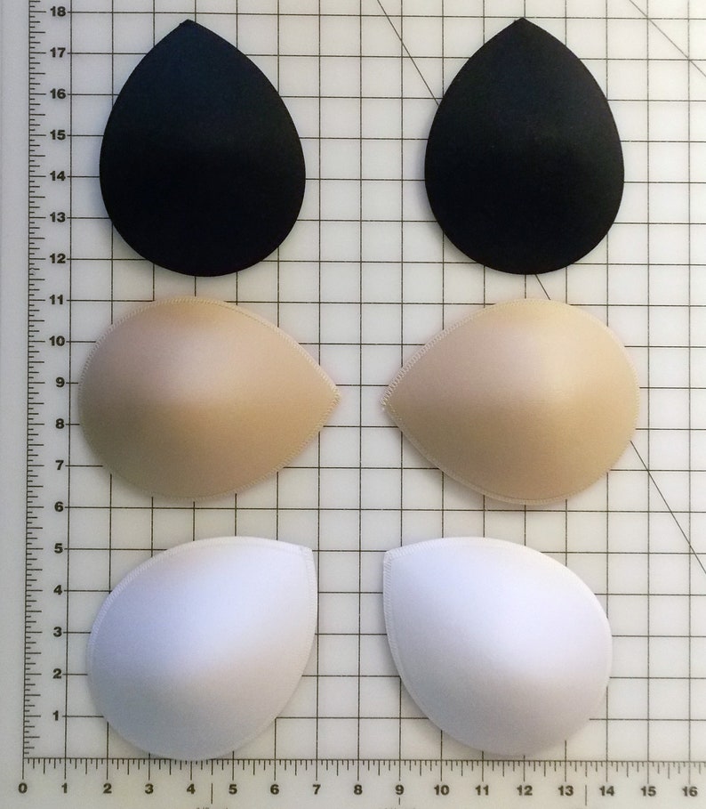 Tear Drop Shaped Bust Cups -sizes A Through H - Etsy