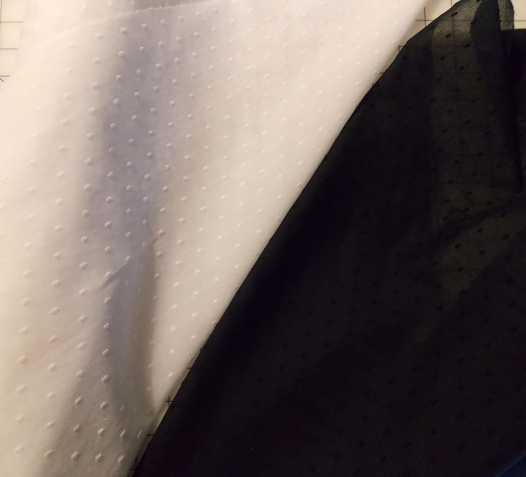 Cotton Swiss Dot Fabric // Woven Swiss Dot Fabric by the Yard// Swiss ...