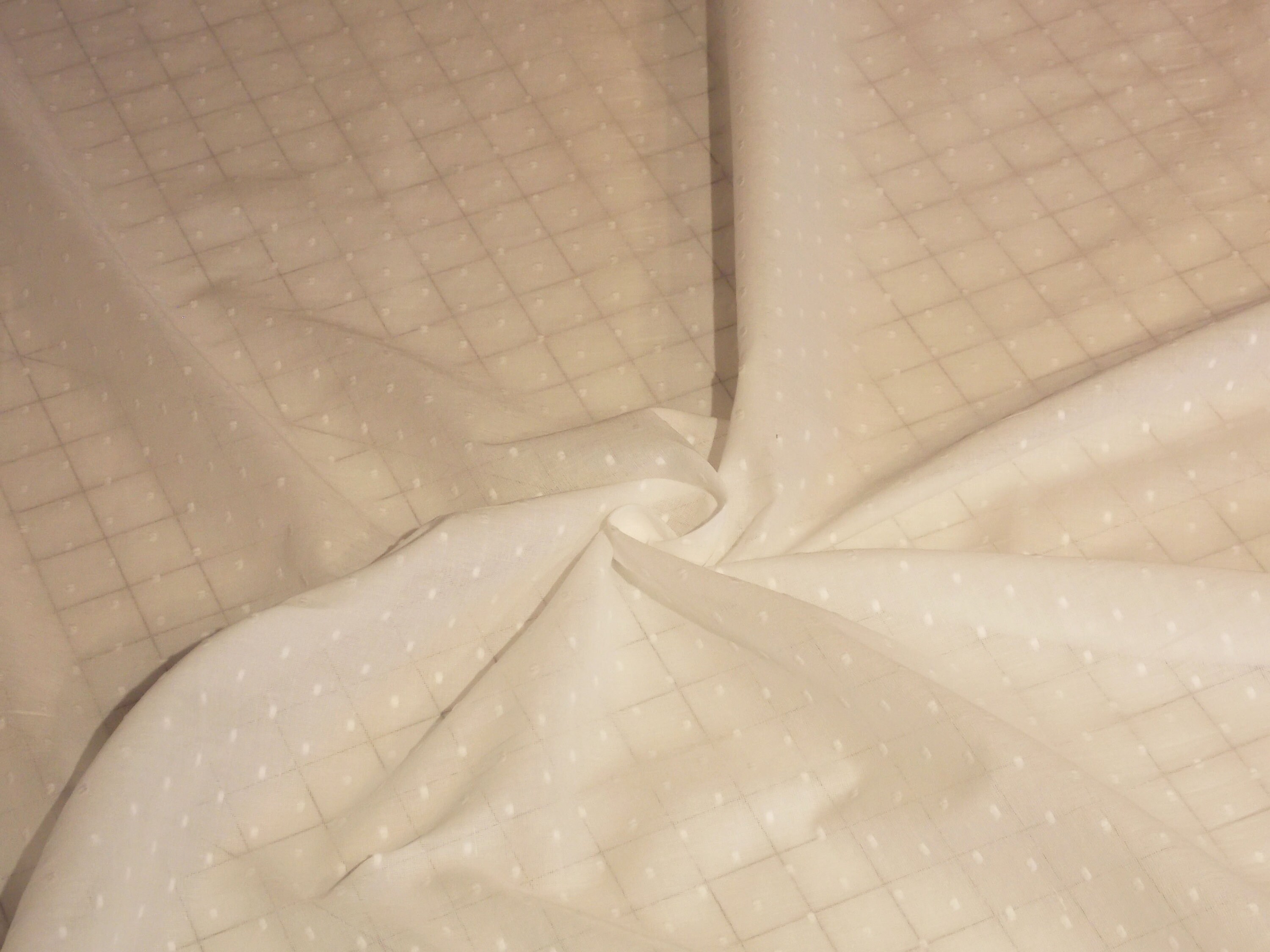 Cotton Swiss Dot Fabric // Woven Swiss Dot fabric by the | Etsy