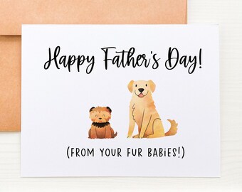 Happy Fur Father Day | Etsy