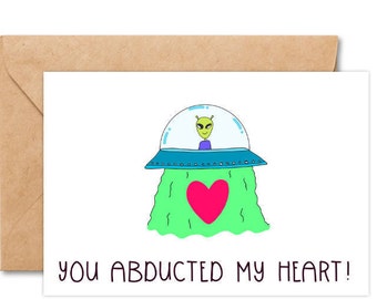 Alien valentine | Etsy