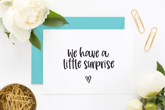 Baby Scan Card New Baby Cards Ultrasound Card Sonogram | Etsy