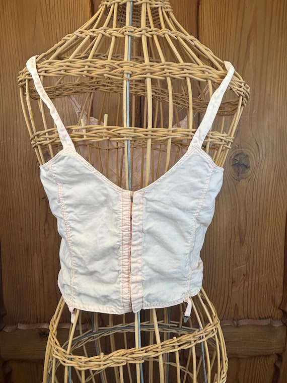 Vintage Bra 1940’s Bra Longline Bullet Bra by Mardi B… - Gem
