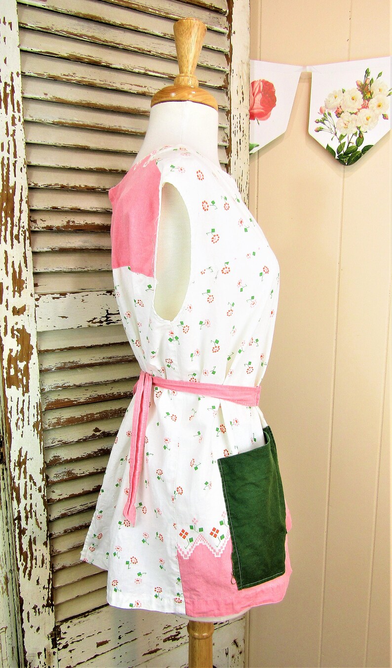 Vintage Apron 1940s Smock Vintage 1940's Smock Midcentury - Etsy
